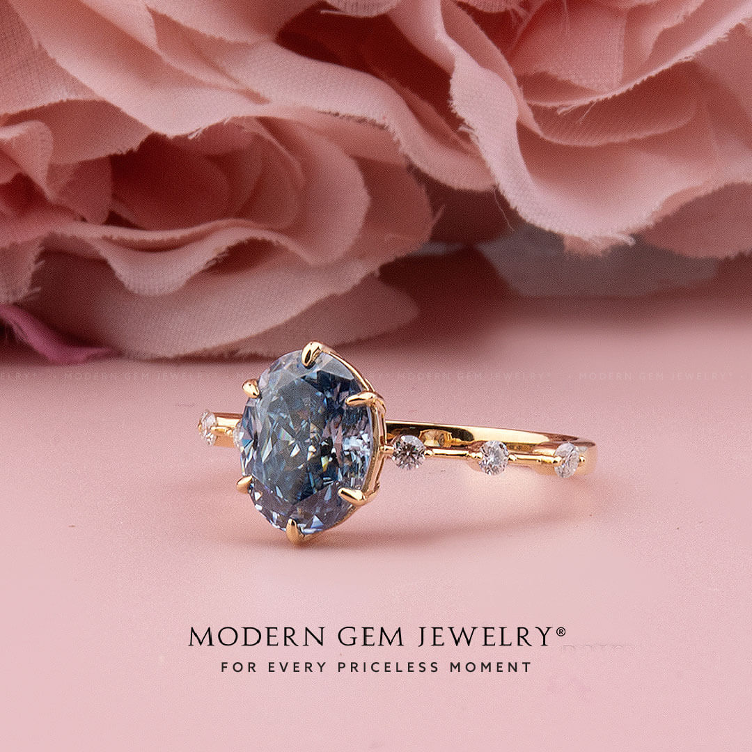 Modern gemstone jewelry store