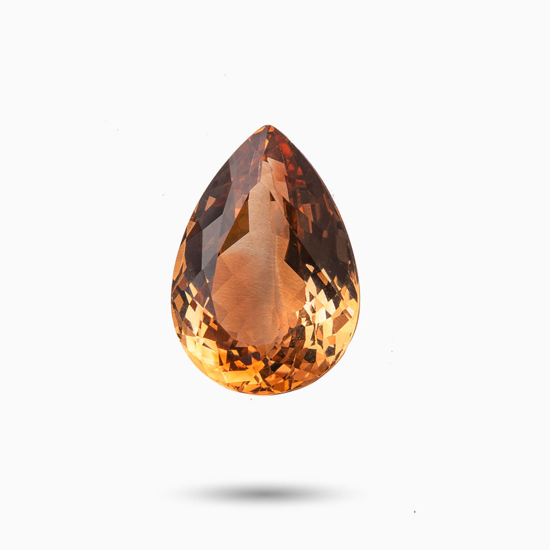 13 carats Pear Shape Imperial Topaz Gemstone | Saratti – SARATTI